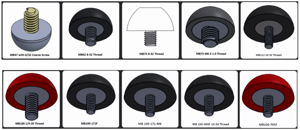 Machine Screw Bumpers